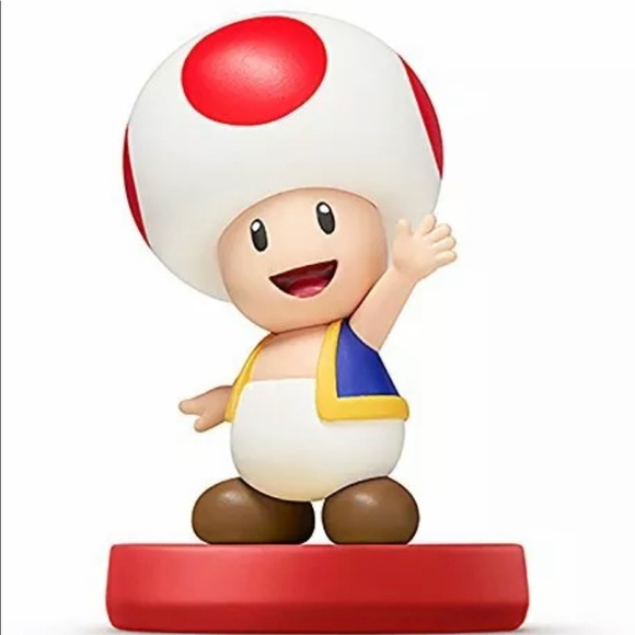 Nintendo | Toys | New Nintendo Amiibo Toad Super Mario Wii U Switch ...
